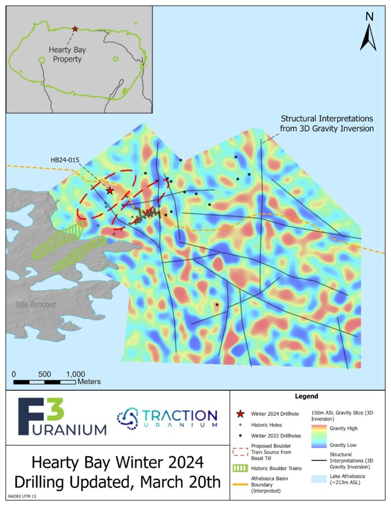 Hearty Bay Drilling Suggests Till Sampling May Lead to Source of Radioactive Boulders - Traction ...